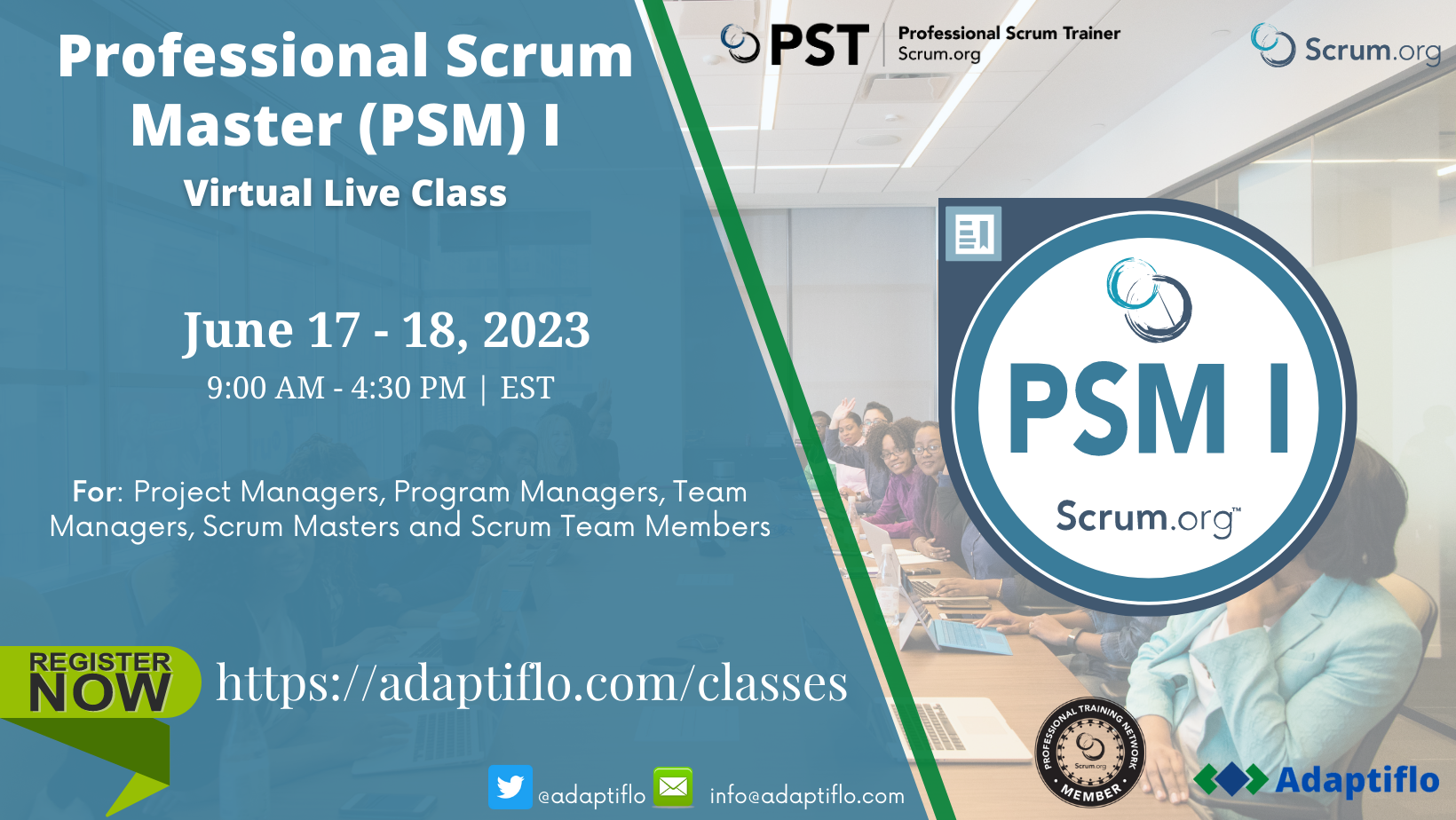 Professional Scrum Master | Scrum.org